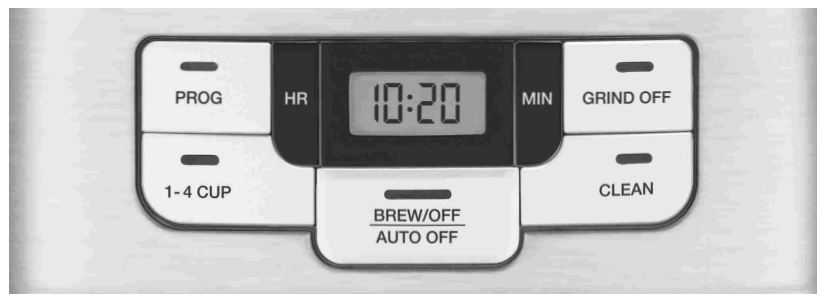 Cuisinart DGB-400 Automatic Grind & Brew 12-cup Coffeemaker User Manual